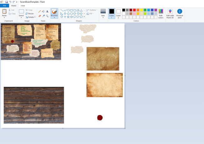 A Tavern Notice Board – Damn Elf Press